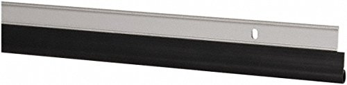 Pemko Standard Perimeter Gasketing, Clear Anodized Aluminum with Black ...