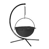 Cowboy Cauldron Ranch Boss - Giant Hanging Steel Fire Pit, Grill, and ...