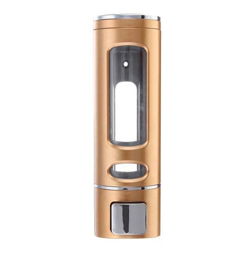 ZAP Rose Gold Soap Dispenser Wall Mount Transparent Liquid Soap ...
