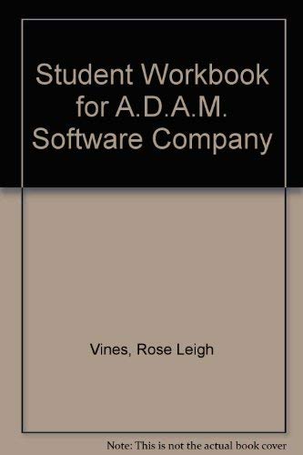 Amazon.com: Student Workbook for A.D.A.M. Software Company ...
