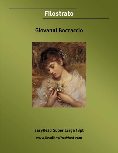 Amazon.com: Filostrato: [EasyRead Super Large 18pt Edition ...