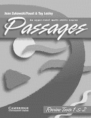 Amazon.com: Passages Review Tests 1 and 2 with Cassette: An Upper-Level ...