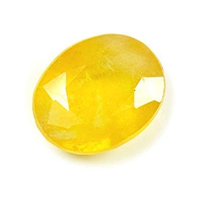 HM GEMS Pukhraj Stone 9 Rati : Amazon.in: Jewellery