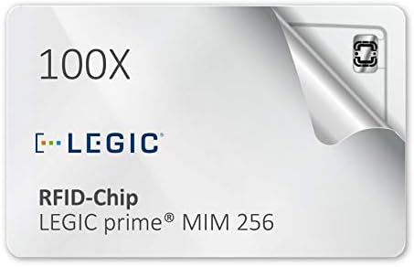 Legic Prime MIM 256 Lot de 100 Cartes RFID Blanc : Amazon.fr: Autres