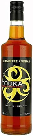 Todka Banoffee Vodka 700ml : Amazon.co.uk: Grocery