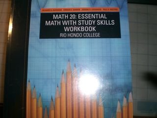 Acp Math 20: Essent Math W/stdy Skls Wb Rio Hondo: Amazon.co.uk ...