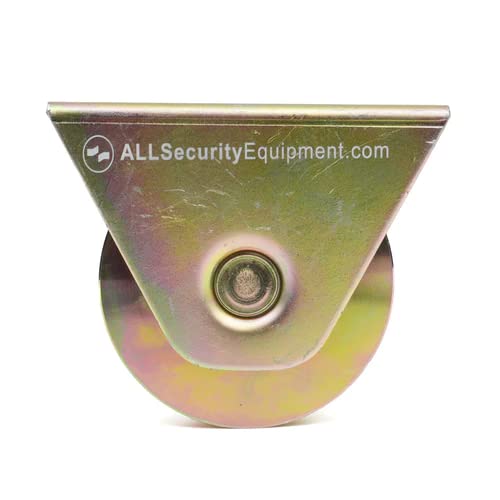 ASE 4 inch Heavy-Duty V-Groove Wheel with Bracket | FAS-RM-WHL-4-GLD-B ...