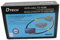 Amazon.com: Dtech DT-7005 AV / S-Video to HDMI audio and video ...