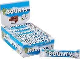 Bounty Coconut Milk Chocolate Bars - 24 Count (57g each) | Tropical ...