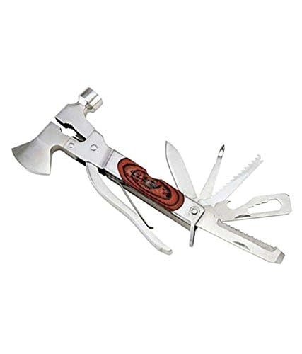 nitya Multifunction Hammer Tool With Axe Swiss Knife Other Tools For Car & Home : Amazon.in ...