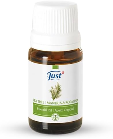 Amazon.com: SwissJust Tea Tree Oil 10ml - Promotes Skin Regeneration ...