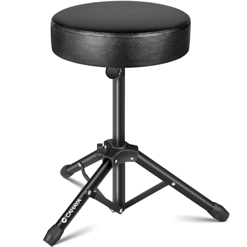 Snapklik.com : CAHAYA Drum Throne: Padded Drum Stools Folding Drum Seat ...
