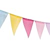 Amazon.com: Colorful Pennant Banner, 24pcs Pre-Strung Imitated Burlap ...