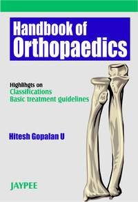 Handbook of Orthopaedics: GOPALAN: 9788180617645: Amazon.com: Books