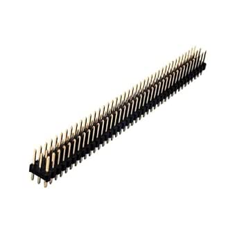 Wiring Connecting Terminals - 100Pcs Gold Plated Pitch 2.54mm 3x40 Pin ...