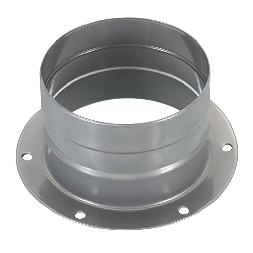 PATIKIL 3″ Duct Connector Flange, 3 Pack Metal Straight Pipe Exhaust ...