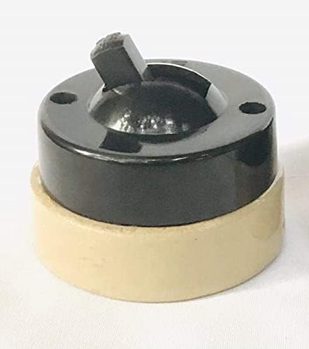 The Transparent - Vintage Round Bakelite Power Switch ISI Mark & BIS Certified- 1 Way 16ampere ...