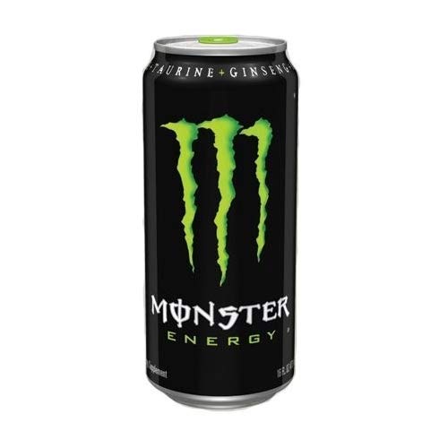 Amazon.com : Monster Energy Drink Green Can (Regular), 16 Ounces ...