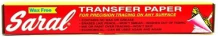 Amazon.com: Saral Transfer Tracing Paper -Wax Free ~Big 12 Foot Long ...