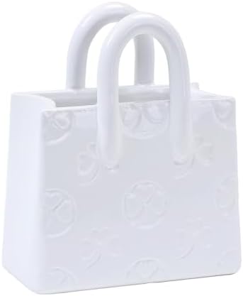 Amazon.com: LOPJGH Ceramic Handbag Flower Vase, Modern Minimalist Purse ...