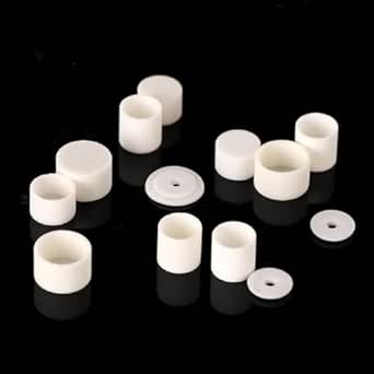 10pcs Alumina Thermal Analysis Crucible with Lid, High Temperature ...