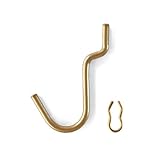 ・ブランド:amabro・製造元:amabro・製造元/メーカー部品番号:1140・【ブランド】amabro・【サイズ】幅3.4×高さ4.5cm（付属ピン：0.7×1.2cm）・【素材】真鍮・【備考】amabroオリジナルのフックは工業製品...