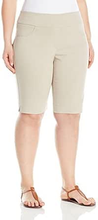 Ruby Rd. Women's Plus-Size Pull-on Solar Millennium Tech Short, Chino ...