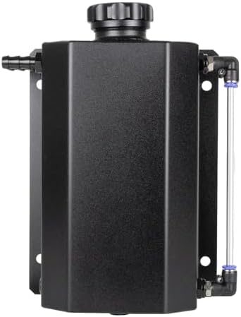 Amazon.com: RANSOTO 2L Aluminum Coolant Radiator Overflow Tank ...