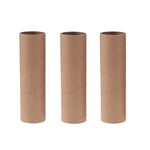 Supvox 30 Pcs Sturdy Craft Rolls, Brown Cardboard Craft Roll Paper ...