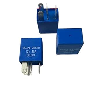 Amazon.com: ASPROD 1PCS 12V 20A 4Pin Car Air Conditioning Fan Fuel Pump ...