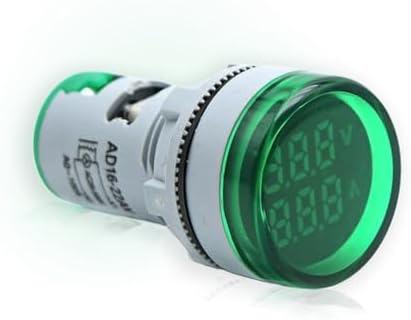 EZPHYSIKX AC AMMETER & VOLT METER 100V-300V 100A, 2 IN 1 PANEL ...