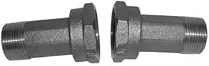 3/4" Straight Brass Water Meter Couplings : Amazon.ca: Industrial ...