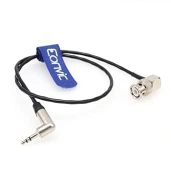 EONVIC 991997 Tentacle Sync 3.5mm TRS to BNC Timecode Cable for Canon ...