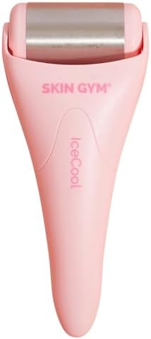 SKIN GYM IceCool Ice Roller, Stainless Steel Cryo Facial Tool for ...