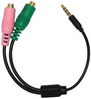 Amazon.com: Headset Buddy Gold Plated PC Computer Headset to 3.5mm ...