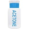 Amazon.com: Beauticom 6 Oz Blue Push Down Acetone Labeled Empty Bottle ...