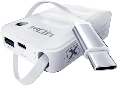 Amazon.com: 65W Retractable USB C Charger Block, PD PPS Fast Charging ...