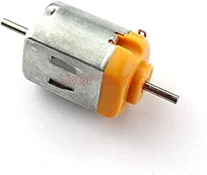 Amazon.com: Micro 15mm*20mm Electric Motor Dual 2mm Shaft DC 1.5V-6V 3V ...