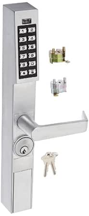 Alarm Lock-DL120026D1 Trilogy T2 100-User Narrow Stile Electronic ...