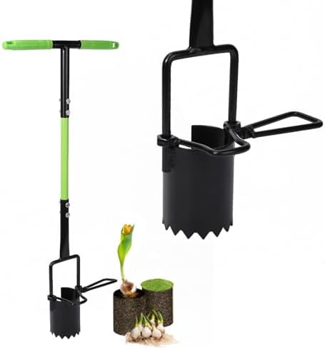 Amazon.com : Updated Bulb Planter Long Handle for Digging, 5-in-1 Lawn ...