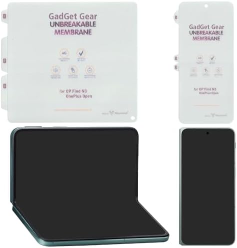 GADGET GEAR Oneplus Open Matte Front & Back Unbreakable Screen ...