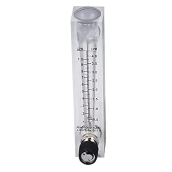 Liquid Flowmeter, Transparent Panel Type Liquid Flowmeter Accurate ...