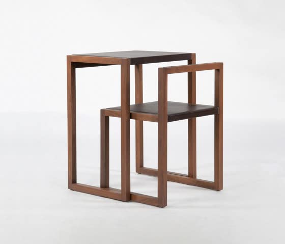 Timber Theory Solid Sheesham Wood Study and Writing Tables with Chair ...