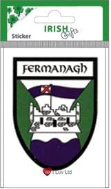 Amazon.com: County Crests Fermanagh Shield Sticker : Automotive