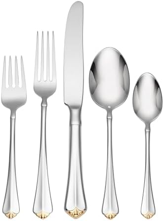Amazon.com | Oneida Juilliard 5-Piece Flatware Set, Service for 1 ...