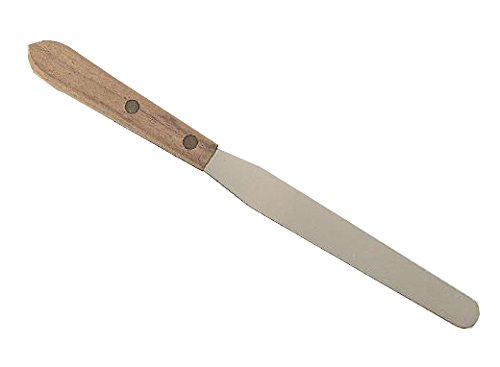LongCap Lamson 21220 Wooden Handle Spatula, Stainless Steel Blade, 4.5 ...