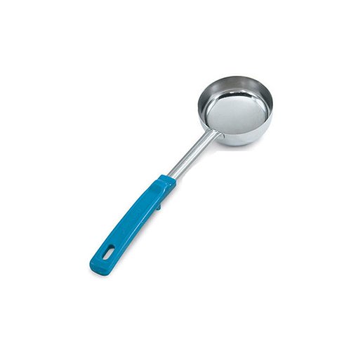 Amazon.com: Vollrath Solid S/S 6 Oz Spoodle w/ Teal Grip 'N Serv Handle ...