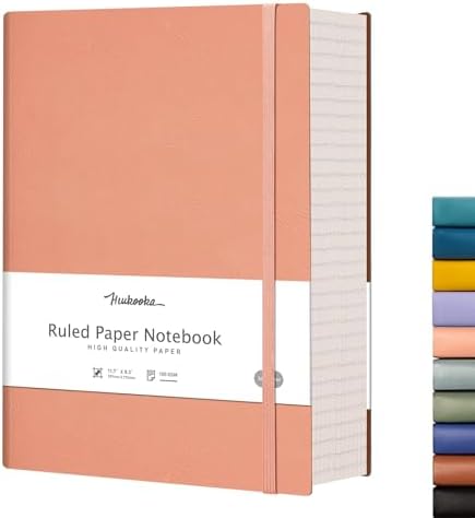 Amazon.com : Promot Ruled Journal Notebook - A5 Pink 192 Lined Pages 8. ...