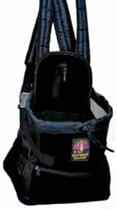 Amazon.com : Pet-a-Roo - Black - Small : Pet Carriers : Pet Supplies