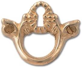 Finger Escutcheon Pull Brass - Cabinet And Furniture Locks - Amazon.com